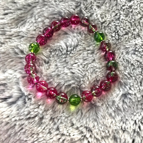 Jewelry | Watermelon Color Quartz Bracelet | Poshmark